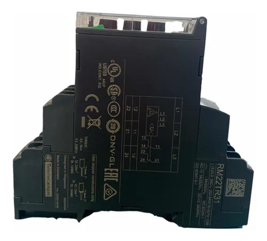 RM22TR31 - Relé de controle e medição de redes trifásicas - FLATECK ...